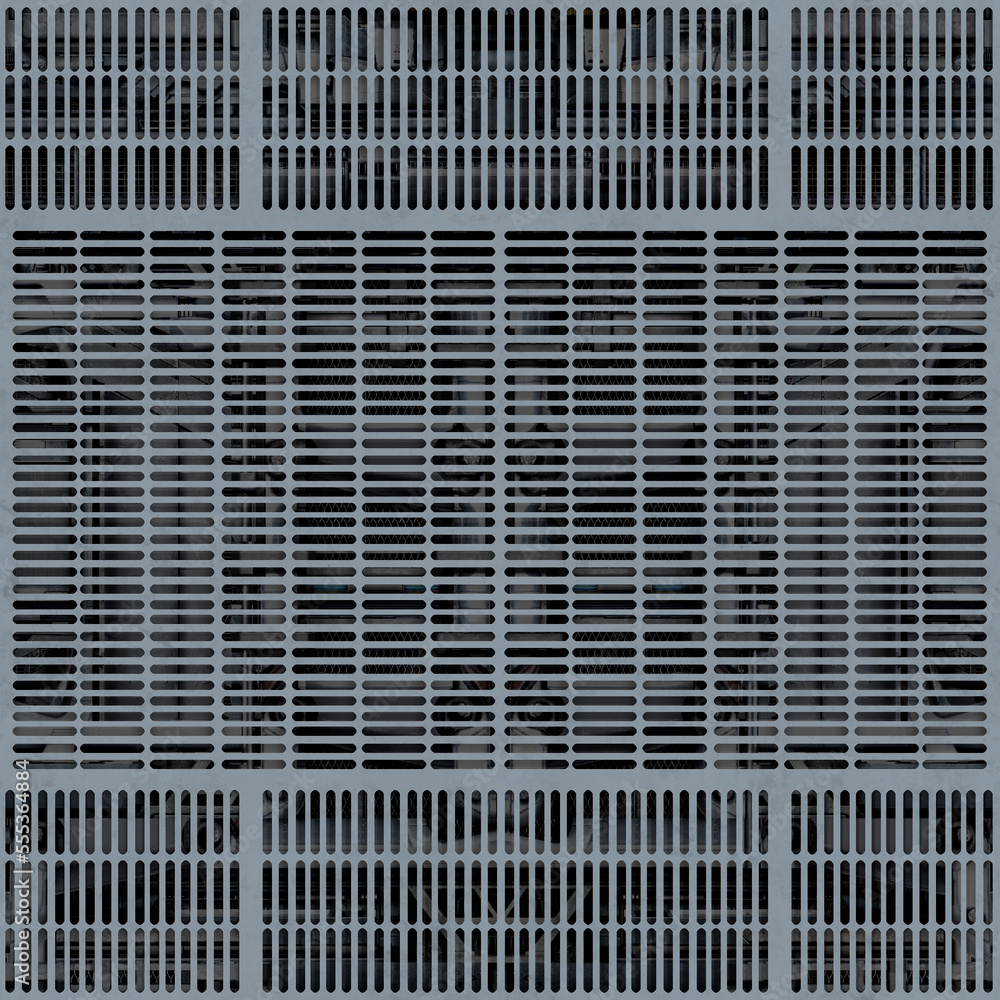 Science-Fiction Grating Stock Illustration | Adobe Stock
