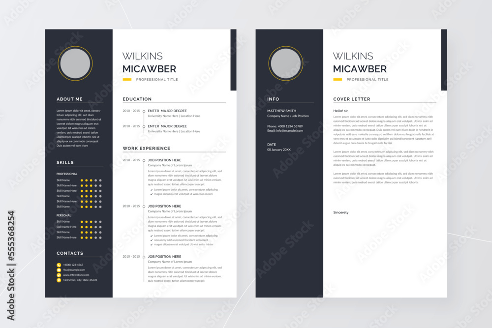 Resume and Cover Letter, Resume cv templates to help you land that ...