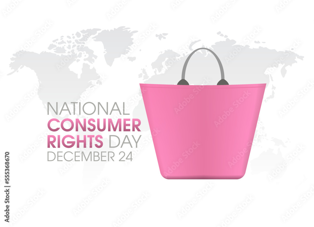 vector graphic of national consumer rights day good for national ...