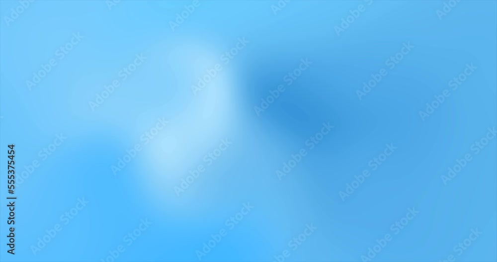 abstract background animation of light blue gradient smooth fluid waves ...
