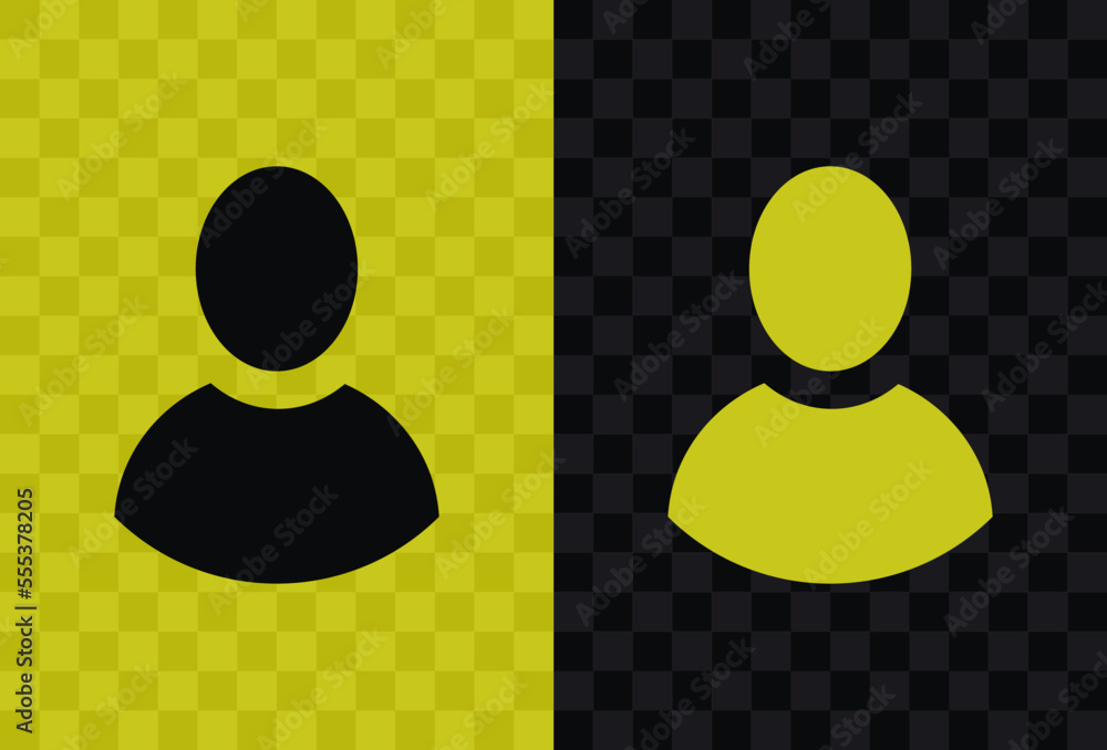 User, high quality vector silhouette icon. User icon silhouette ...