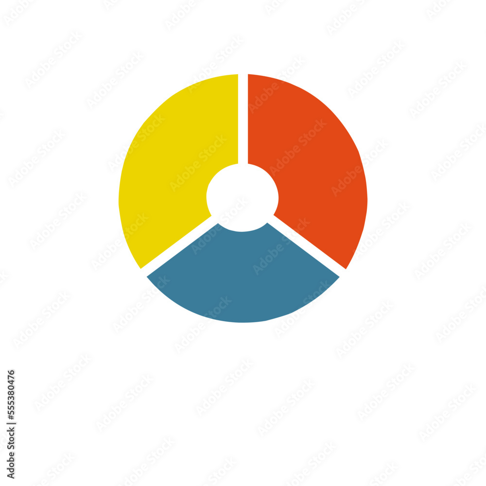 Pie Chart For Infographics Stock Vector | Adobe Stock