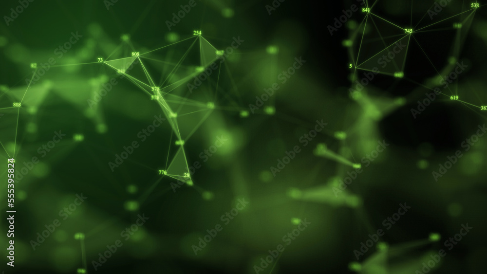 The concept of network connectivity. Virtual reality illustration ...