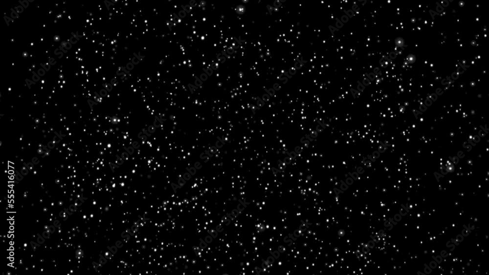 snowfall overlay, black background - winter, slowly falling snow effect ...