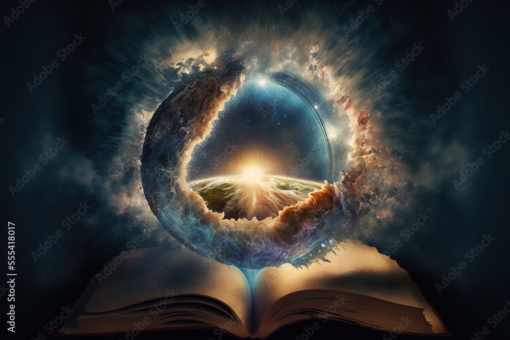 The Bible Being Full Of Wisdom Showing The Word Of God Light Source ...