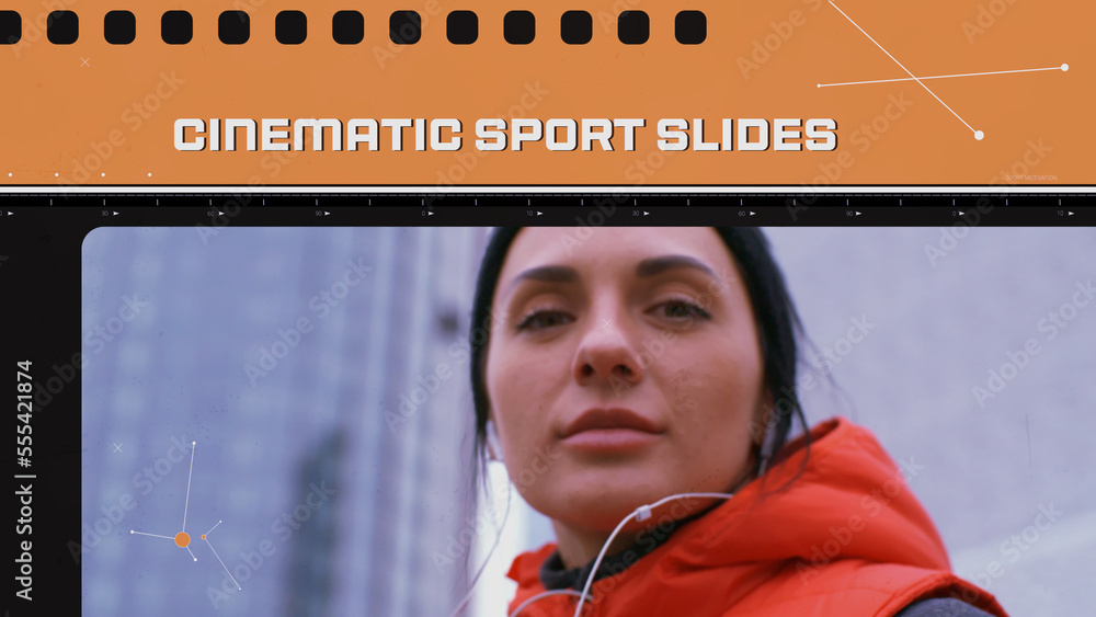 Sport Slides Presentation Stock Template | Adobe Stock
