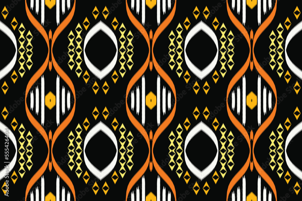 ฺฺBatik Textile ikat Aztec seamless pattern digital vector design for ...