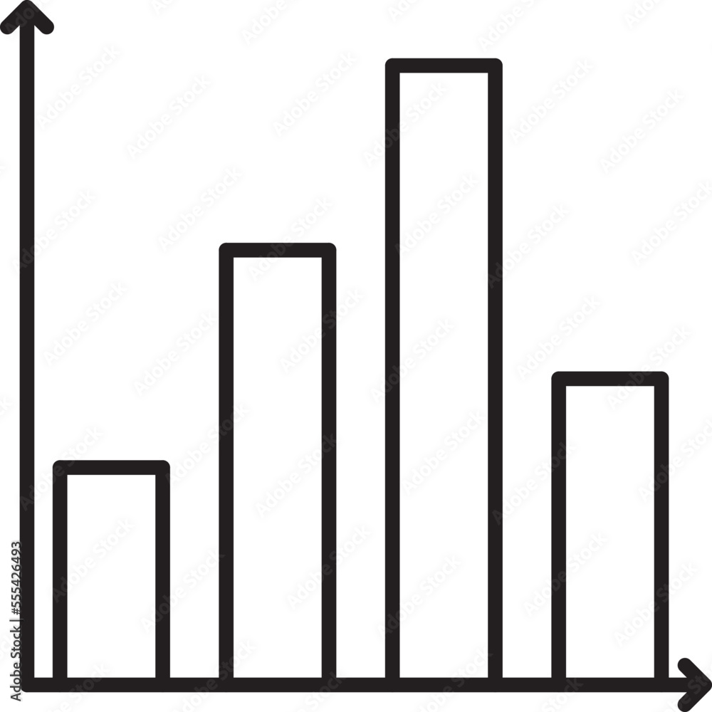 chart icon Stock Vector | Adobe Stock