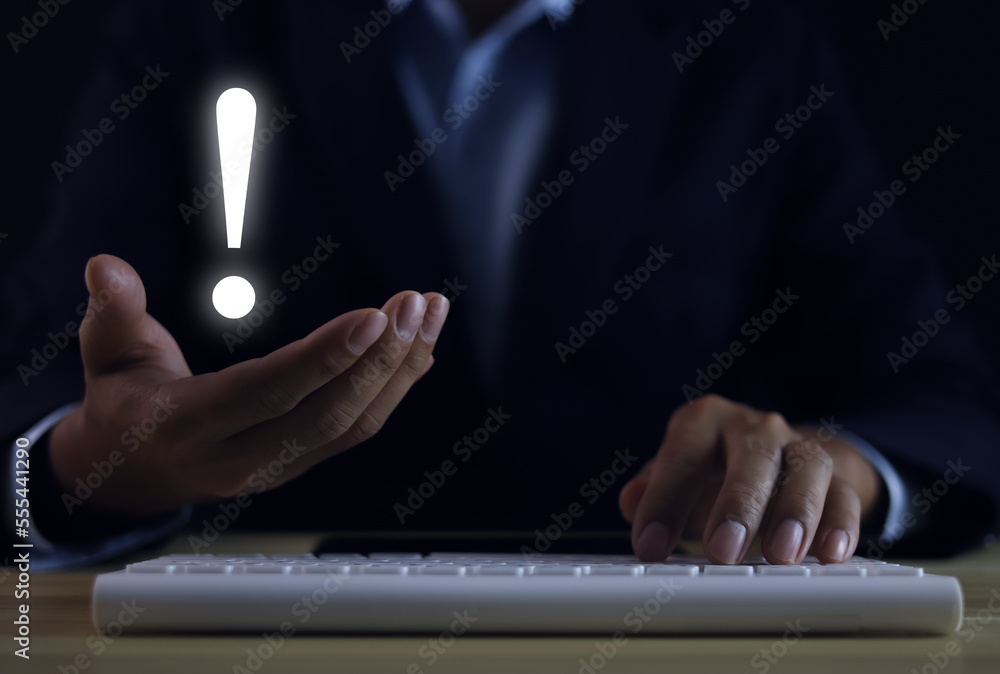 Exclamation mark, warning symbol, alert Caution Danger Watch out for ...