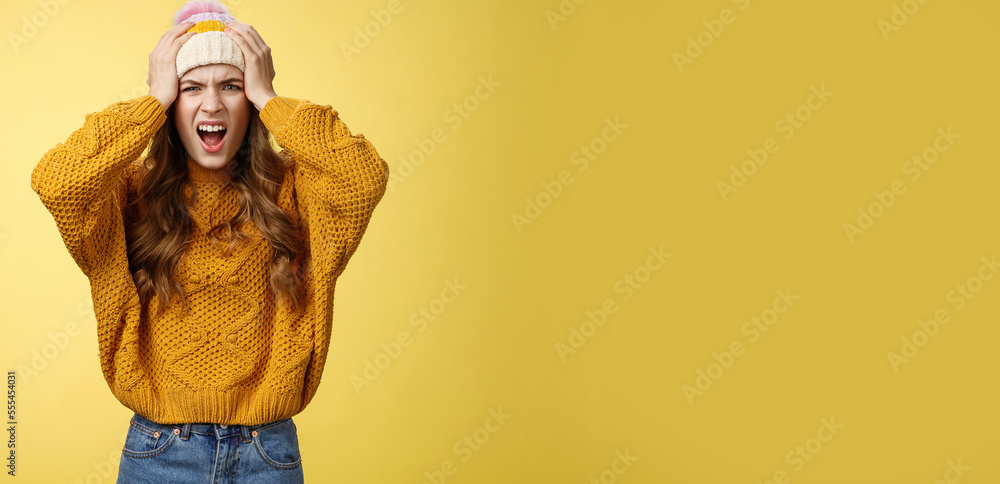 Pissed annoyed freaked-out girlfriend jealous screaming pissed insane ...