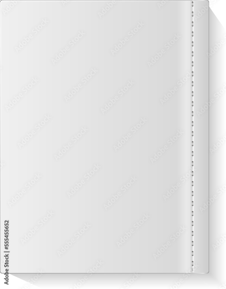Blank file folder mockup. Realistic white brochure Stock Vector | Adobe ... Blank file folder mockup. Realistic white brochure Stock Vector | Adobe ...