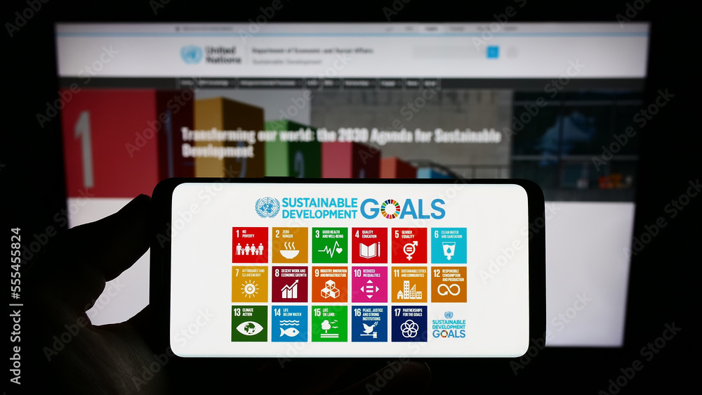 Stuttgart, Germany - 12-19-2022: Person holding smartphone with logo of ...