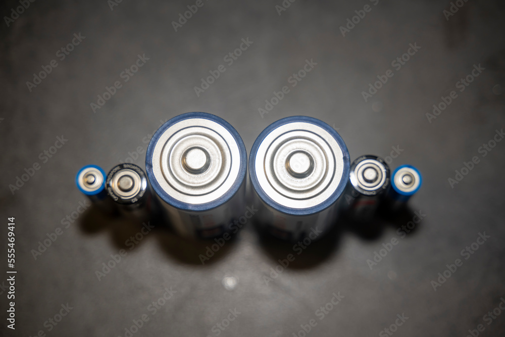 piles de différentes tailles vues de haut Stock Photo | Adobe Stock