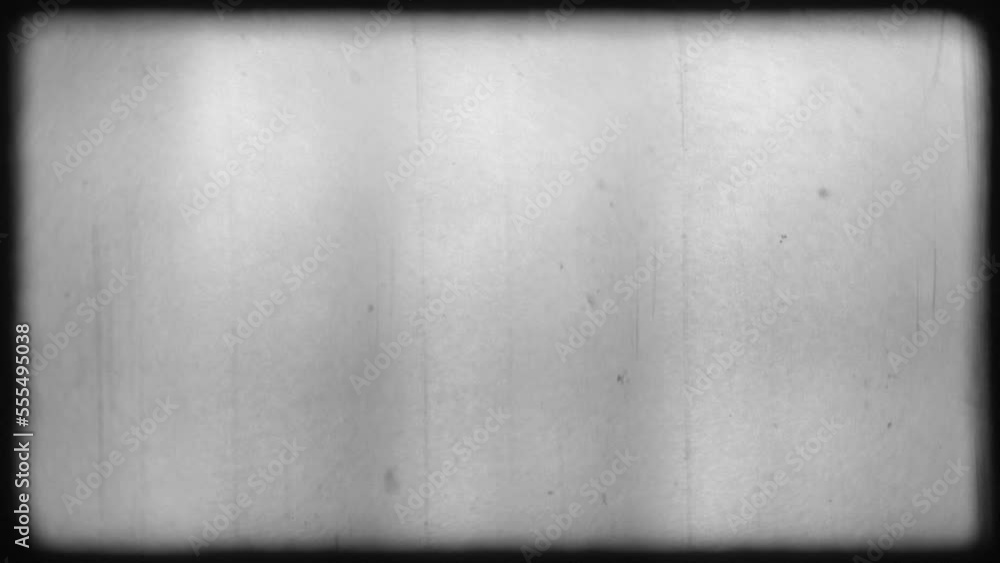 A 16mm vintage film gate matte overlay with scratch damage. This effect ...