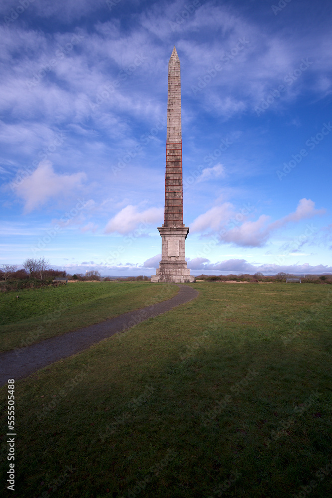 Bodmin Cornwall UK 12 21 2022 Gilbert Beacon Obelisk Stock Photo ...