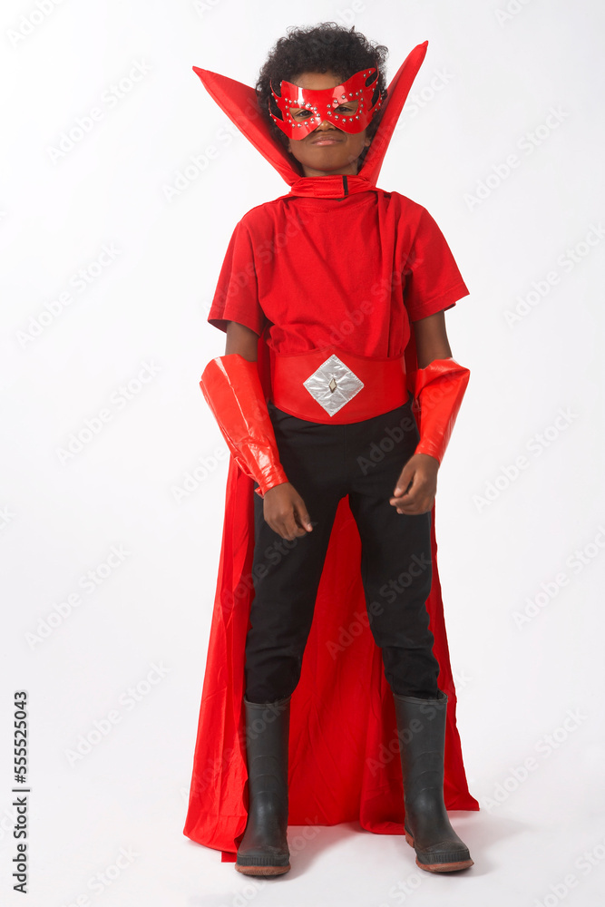 Boy Dressed in Costume Stock Photo | Adobe Stock