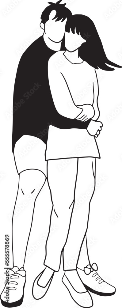 lover cartoon doodle kawaii anime coloring page cute illustration ...