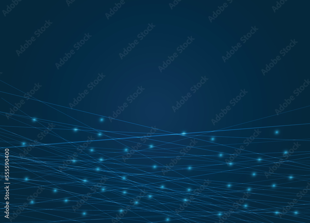 abstract blue background technology background network concept. Stock ...