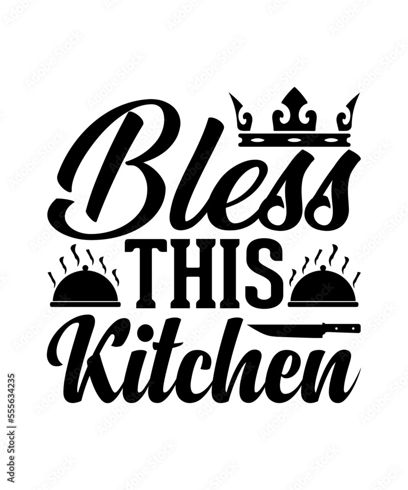 Bless this kitchen SVG, Kitchen Svg, Kitchen Svg Bundle, Kitchen Cut ...