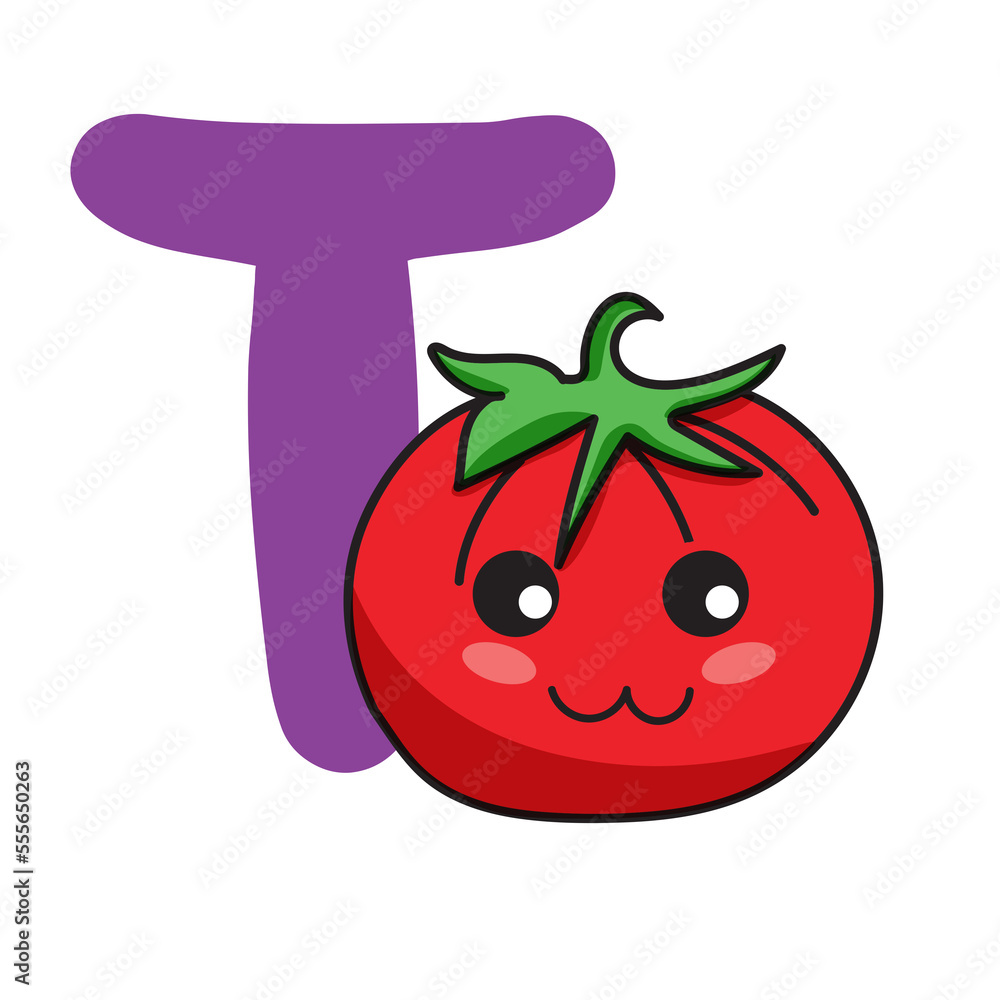 Fruit Alphabet Clip Art, Fruit A to Z Clipart, Cute a-z Clipart ,Clip ...
