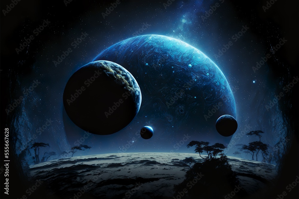 special planets and their positions Stock Illustration | Adobe Stock