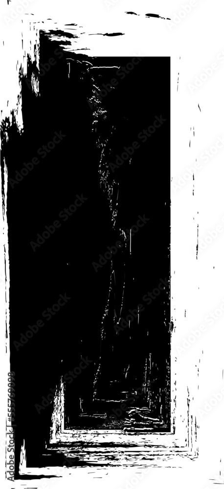 Solid black hand drawn rectangle icon Stock Vector | Adobe Stock