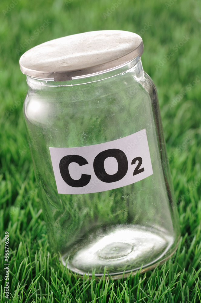 Jar of Carbon Dioxide Stock Photo | Adobe Stock