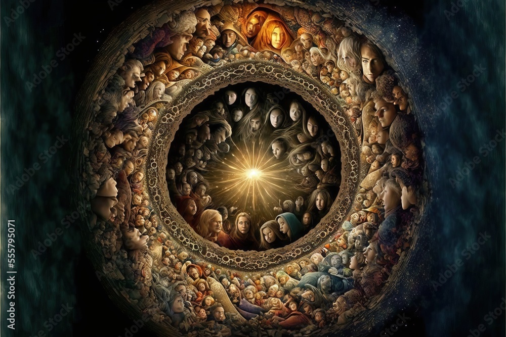Spiritual Vision of the entire Planet with all the beings that belong ...