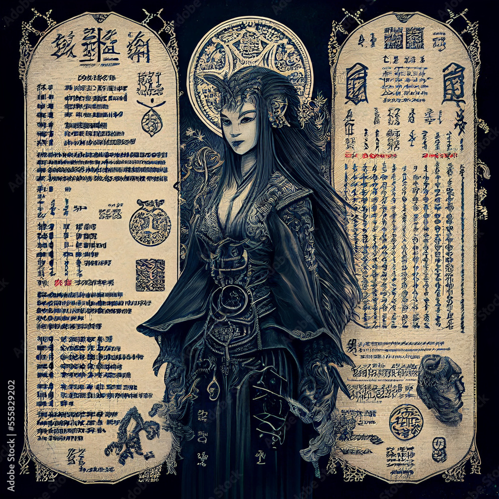 A full-page scan of detailed instructions written in ancient script ...