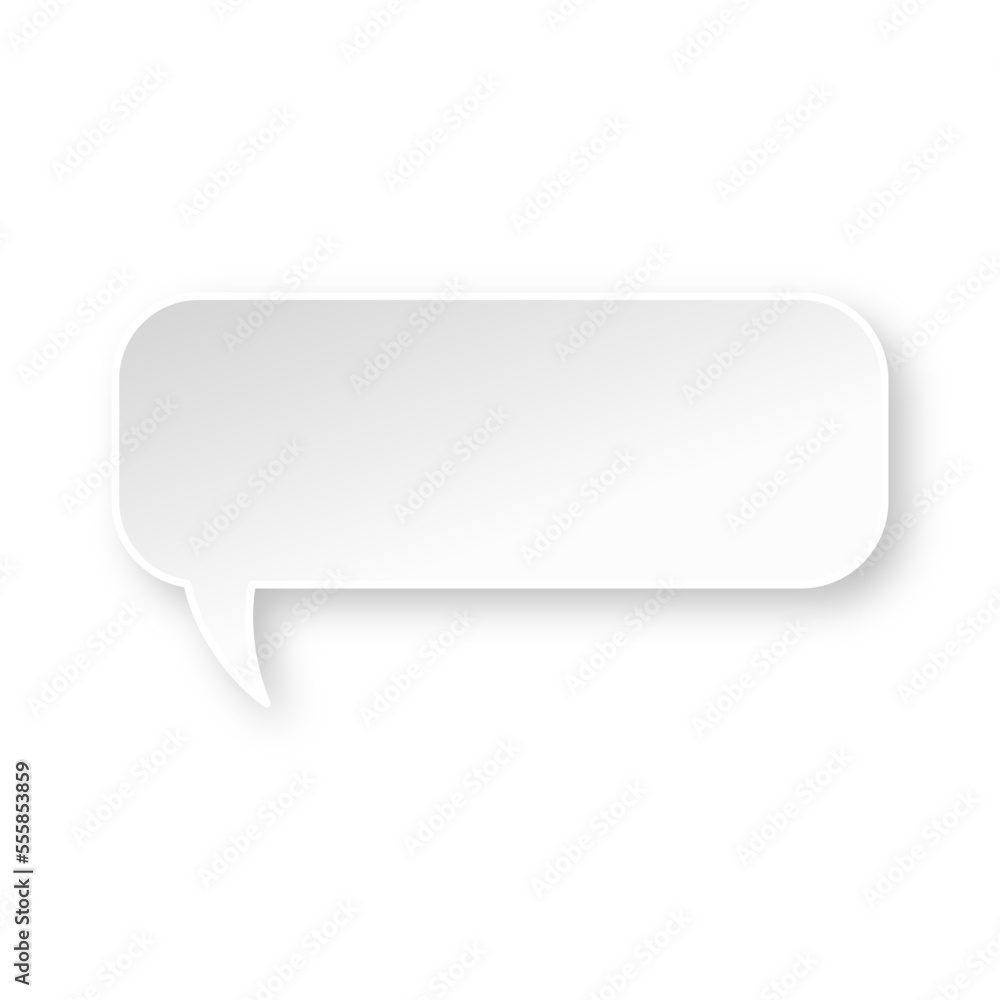 Speech Bubble Rectangle Png