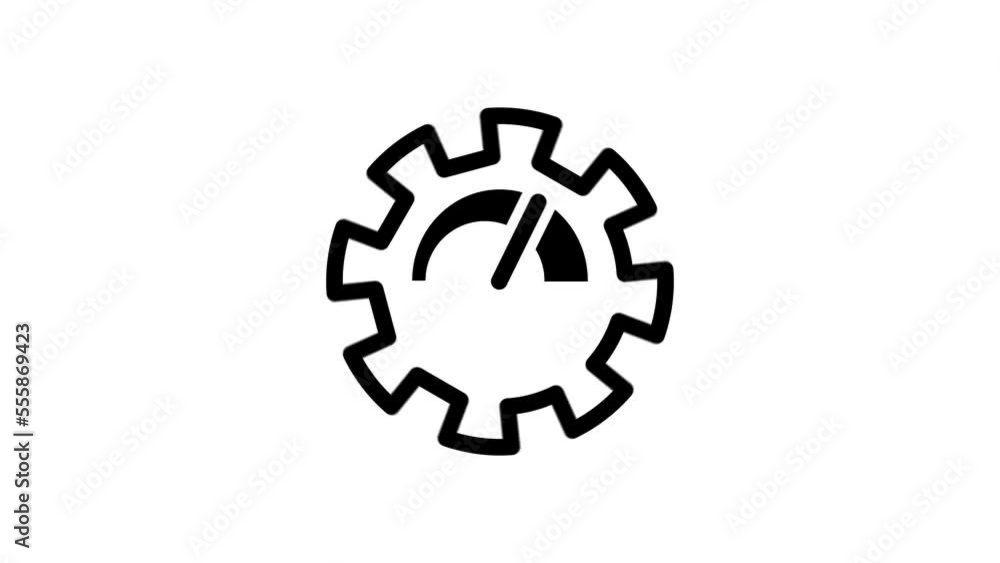 Measurement, Metrology and engineering icon in outline design Stock ...
