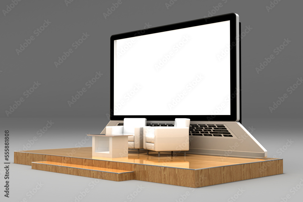 Laptop Monitor Texture