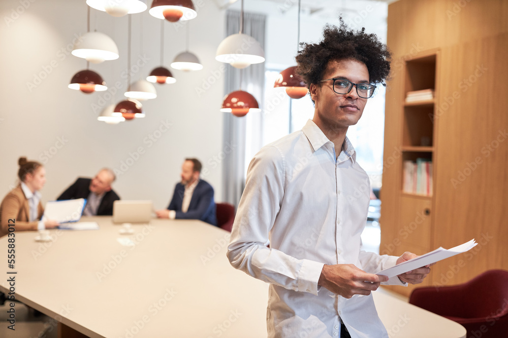 Young businessman as a successful startup founder Stock Photo | Adobe Stock