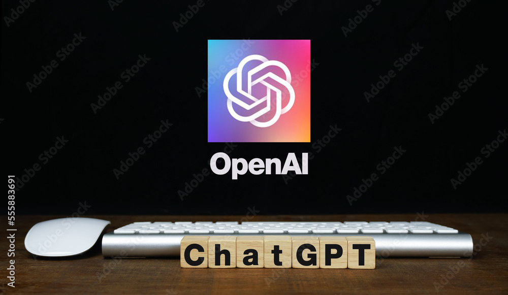 Bangkok, Thailand - 23 December 2022: ChatGPT logo seen on smartphone ...