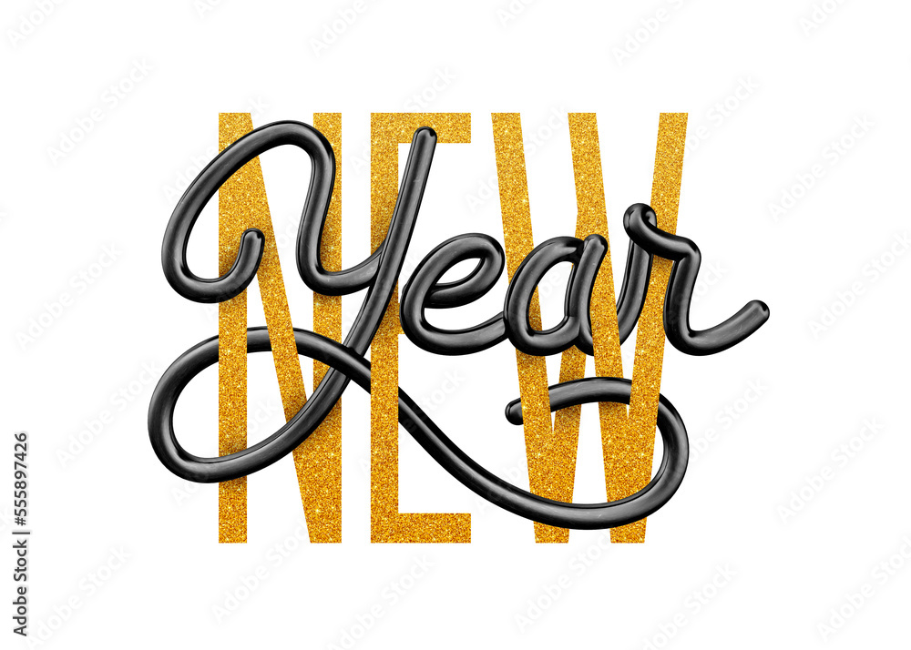 New Year banner png image_ PNG new year banner_ PNG neu year text_ New ...
