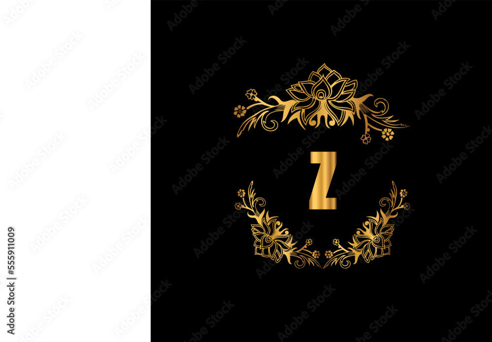 Z Luxury Letter Initial with Crown logo Vector, Great Luxury Logo ...