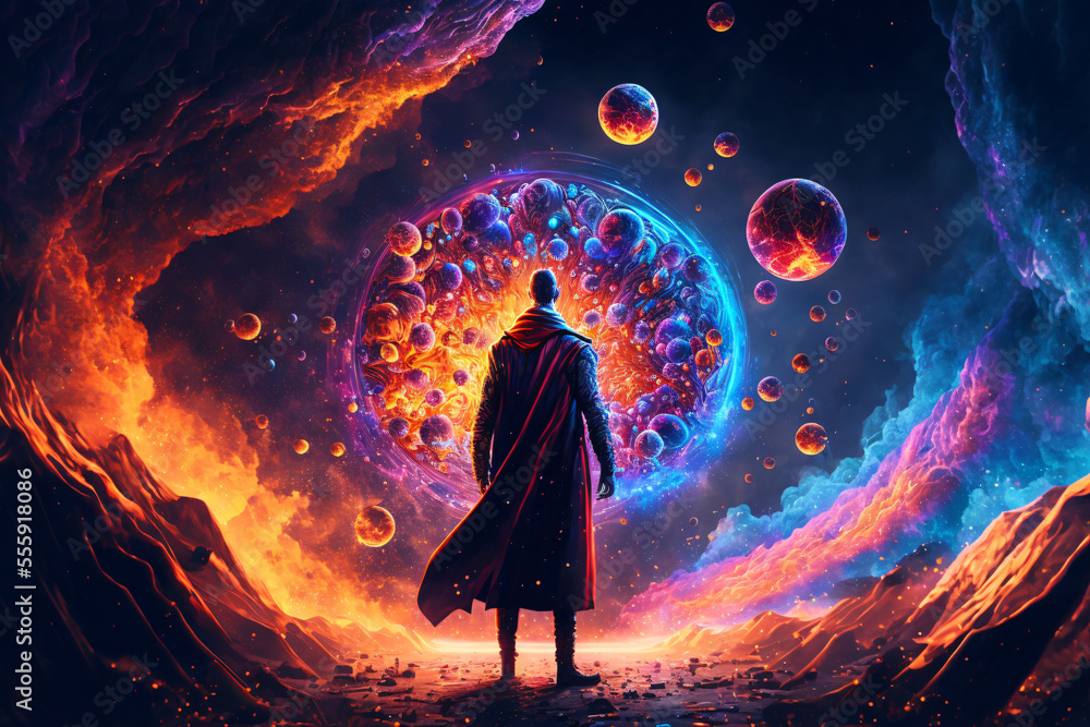 looking at the multiverse, fantastic look into another dimension ...