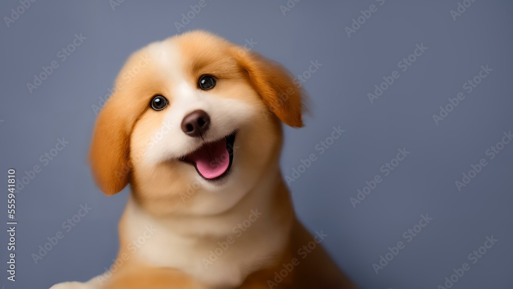 Adorable Happy Puppy