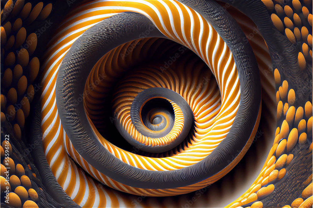 hypnotic coiling cobra background in beautiful snakeskin Stock ...