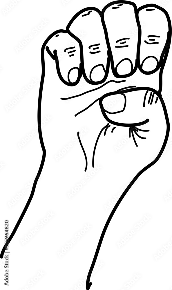 german signs language fingeralphabet Buchstabe e (DGS) Stock Vector ...