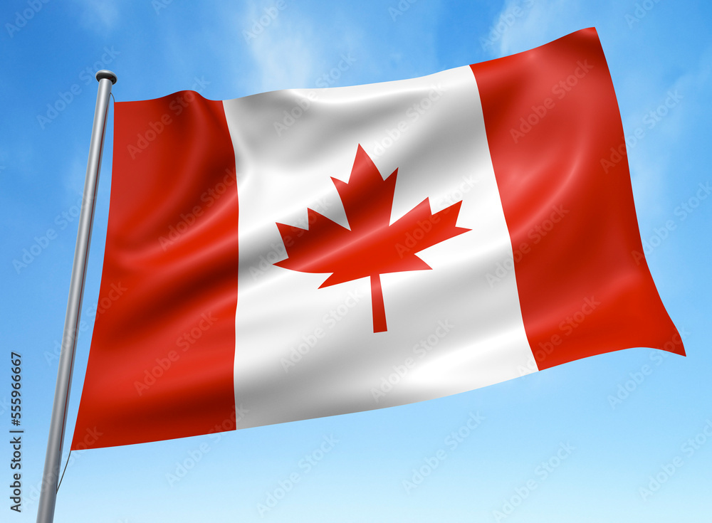 Canadian Flag Stock Illustration | Adobe Stock