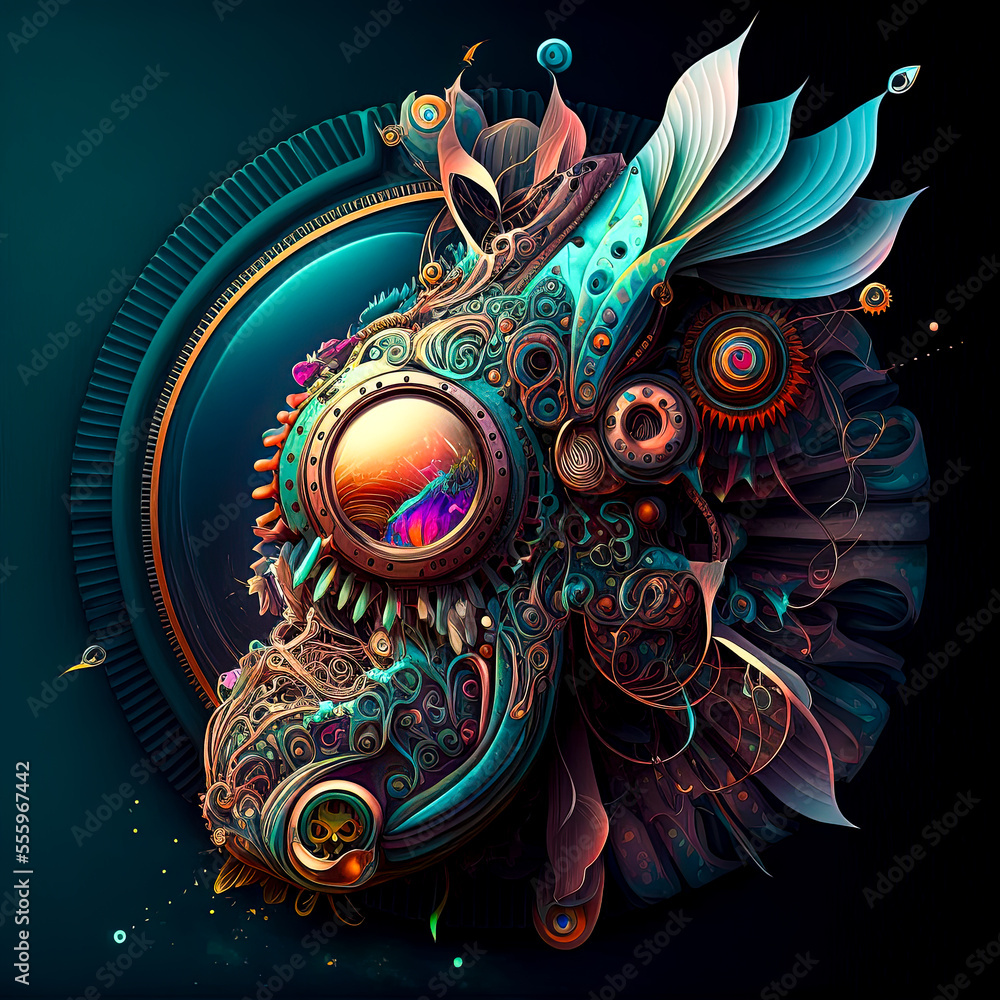 Poster steampunk clock – Wall Art | UkPosters