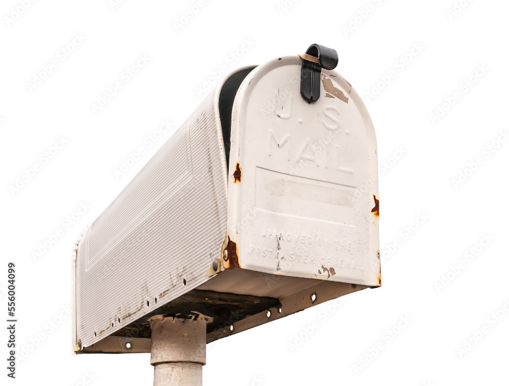 Transparent PNG Worn Aged Mailbox. Stock Photo | Adobe Stock