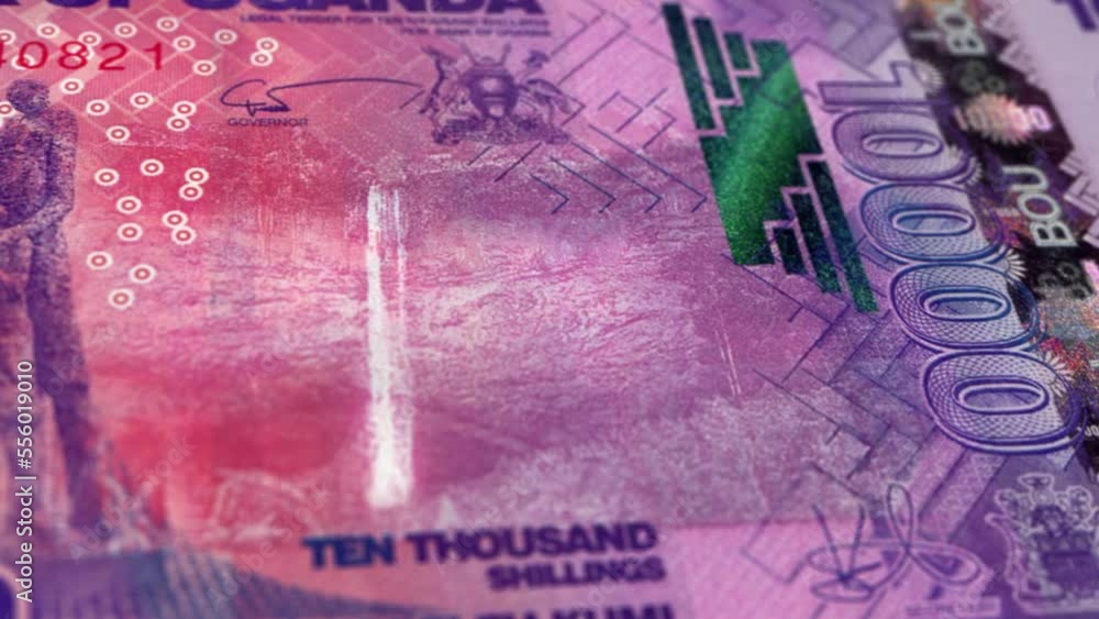 Uganda Ugandan Shilling 10000 Banknotes, Ten Thousand Ugandan Shilling ...