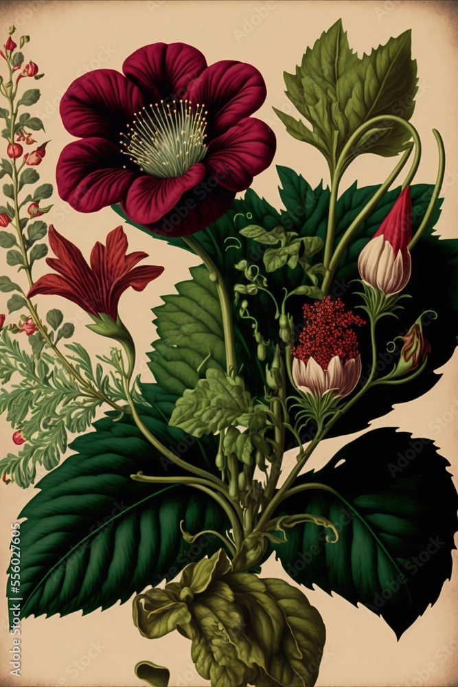 19th Century Botany Illustrations