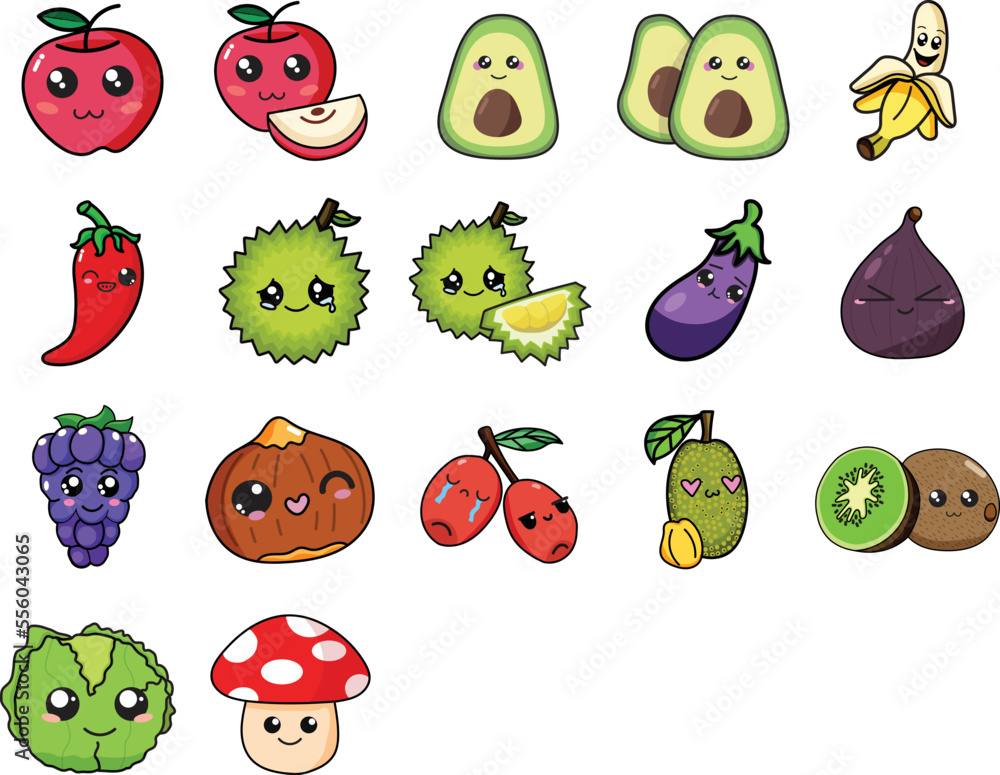 Fruit Clip Art, Fruit A - Z Clipart, Cute a-z Clipart ,Clip Art for ...