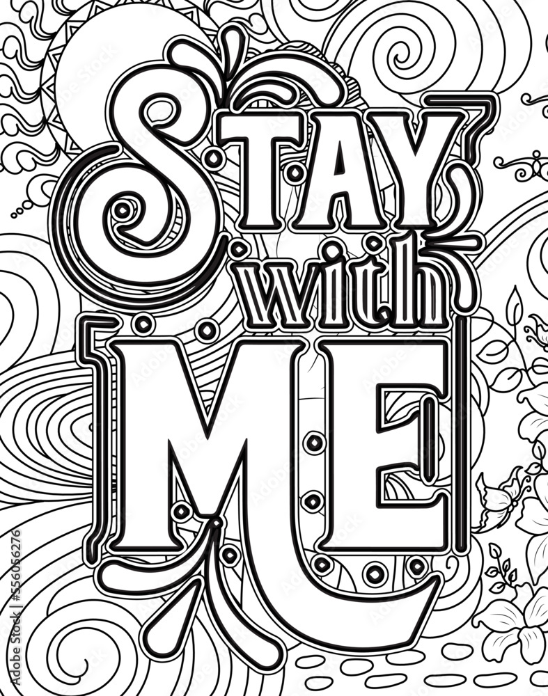 motivational quotes coloring book pages.inspirational quotes coloring ...