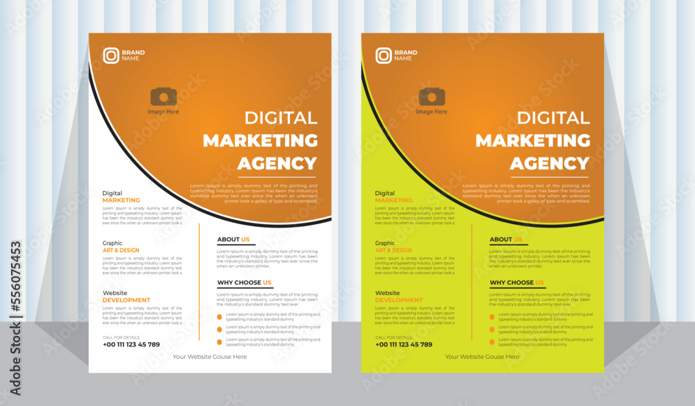 modern design template, creative flyer design, modern infographic ...