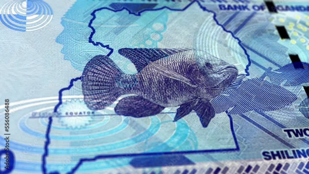 Uganda Ugandan Shilling 2000 Banknotes, Two Thousand Ugandan Shilling ...