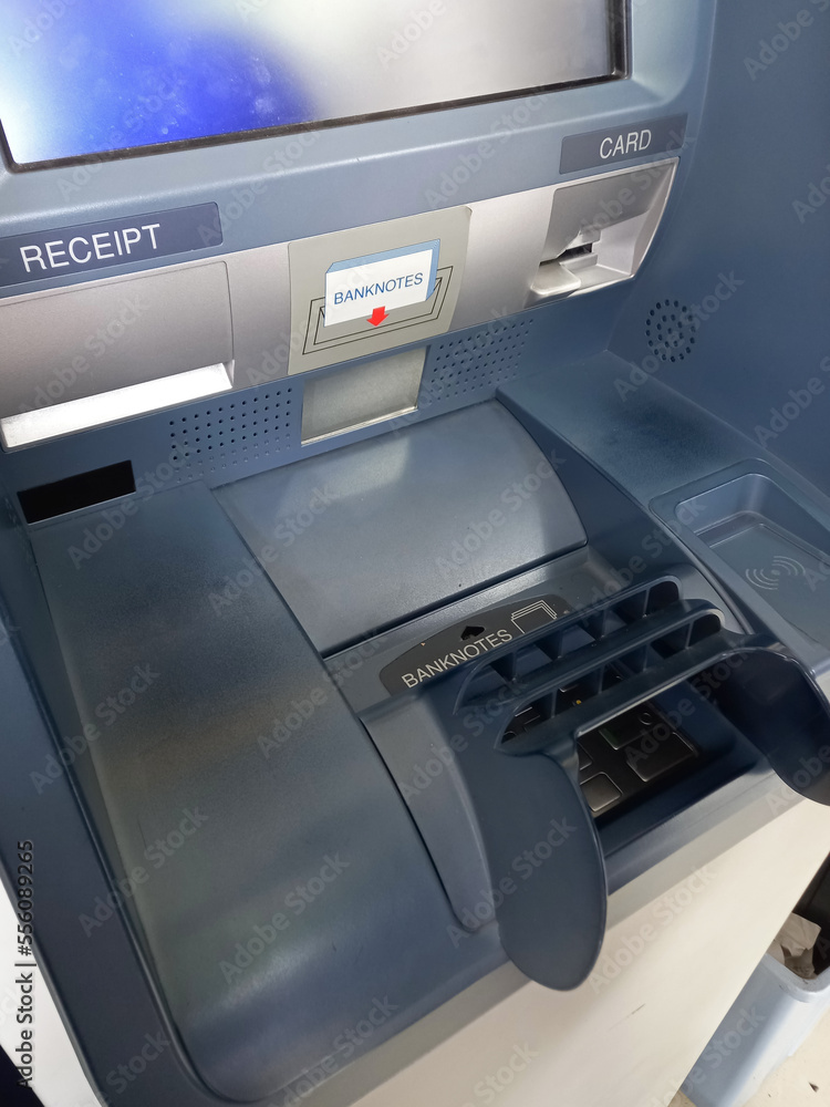 Semarang, Indonesia - Dec 24th 2022 : Automated Teller Machine or ATM ...